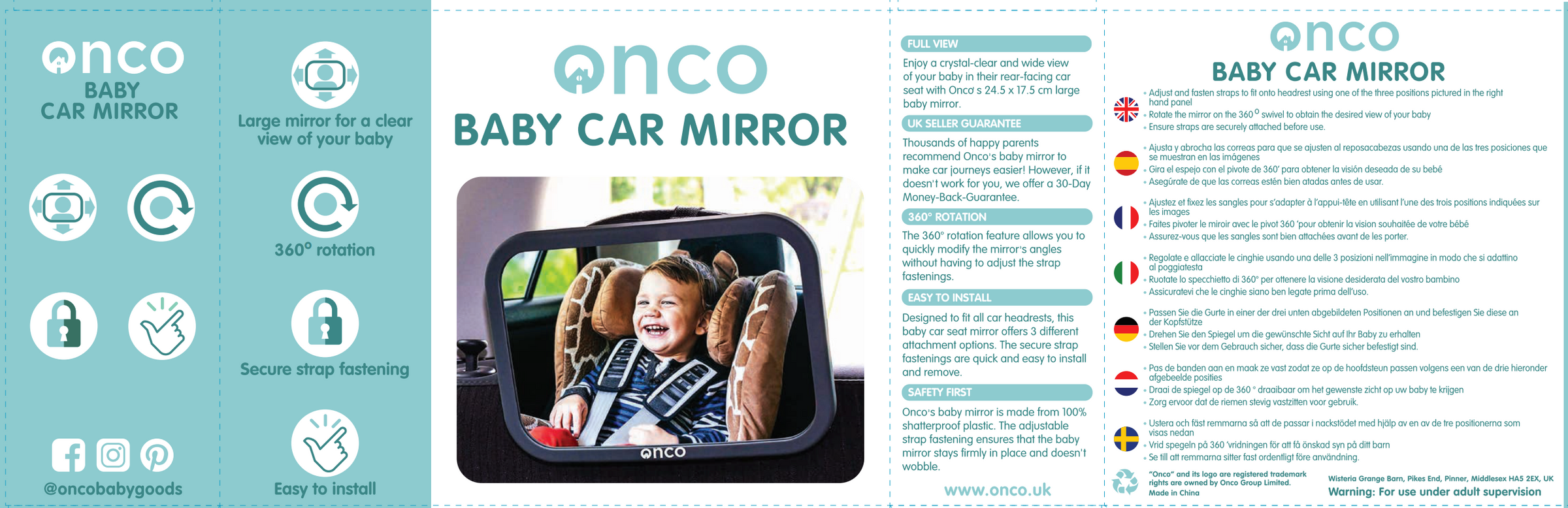 Onco | baby feeding, baby travel & more